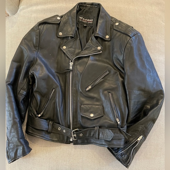 Wilsons Leather | Jackets & Coats | Wilsons Vintage Love Worn Thick ...